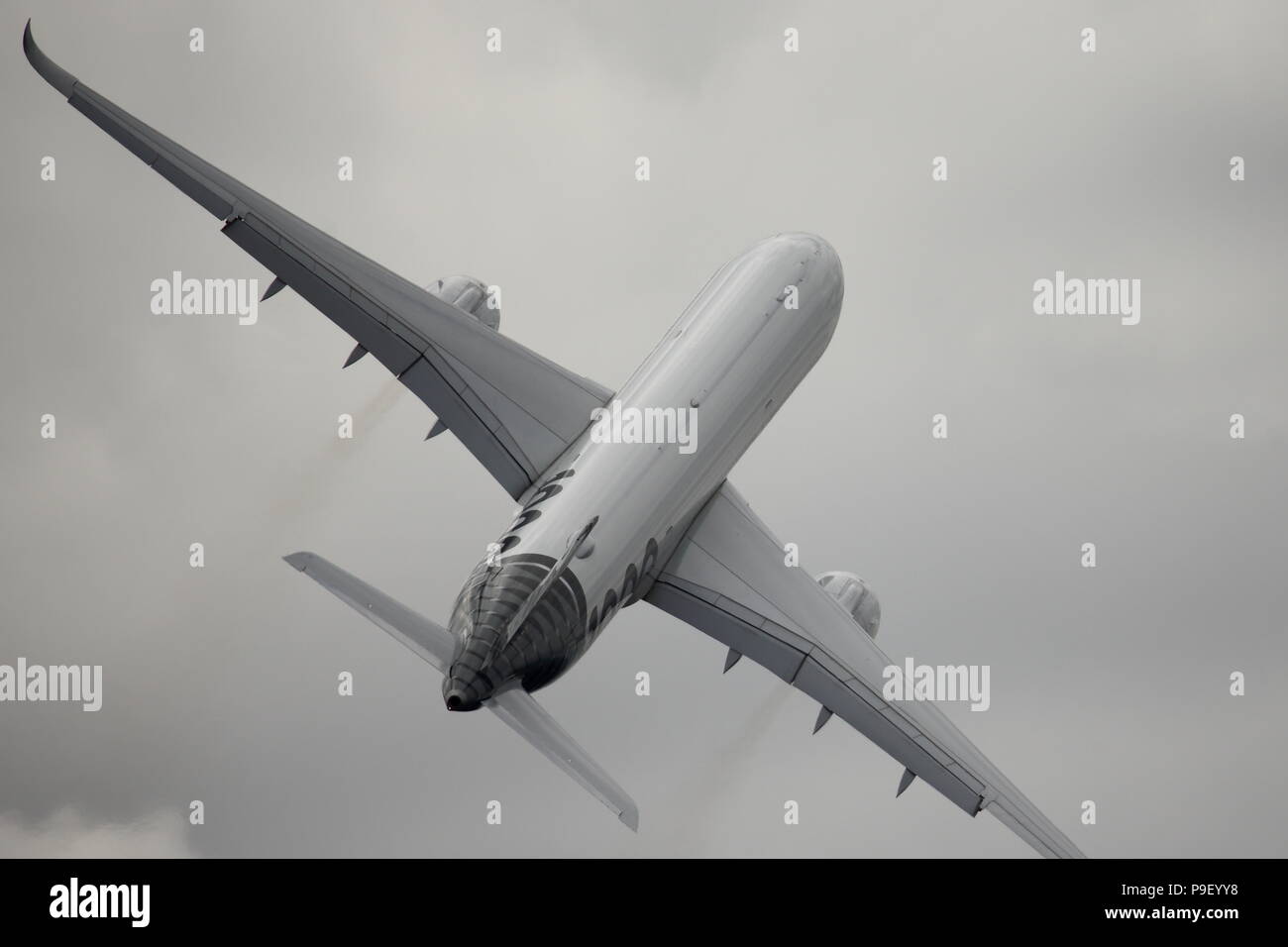 Farnborough, UK. 17th July 2018. The big aircraft manufacturers showed ...