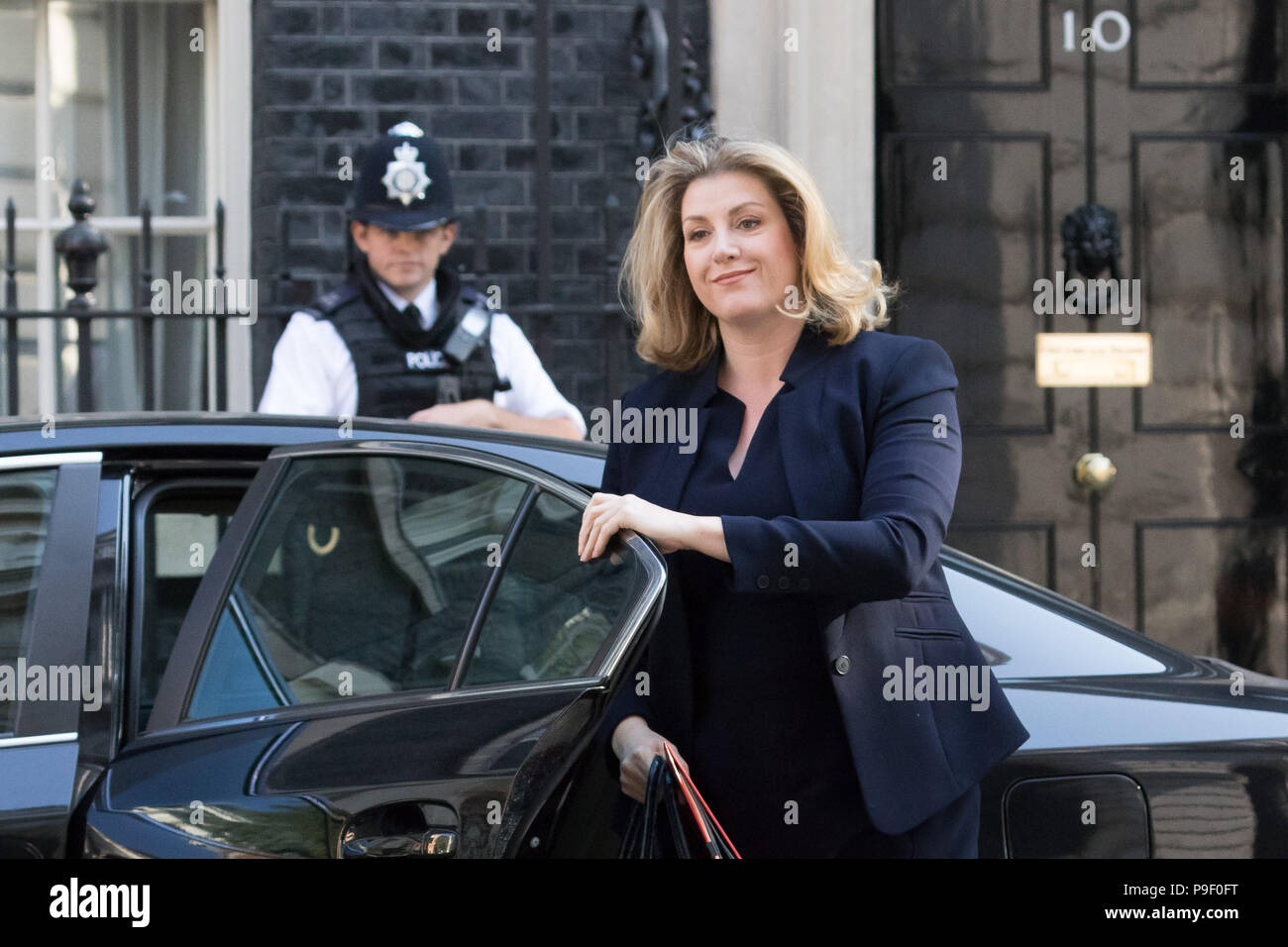London, UK. 17th July 2018. Penny Mordaunt MP Secretary of State for ...