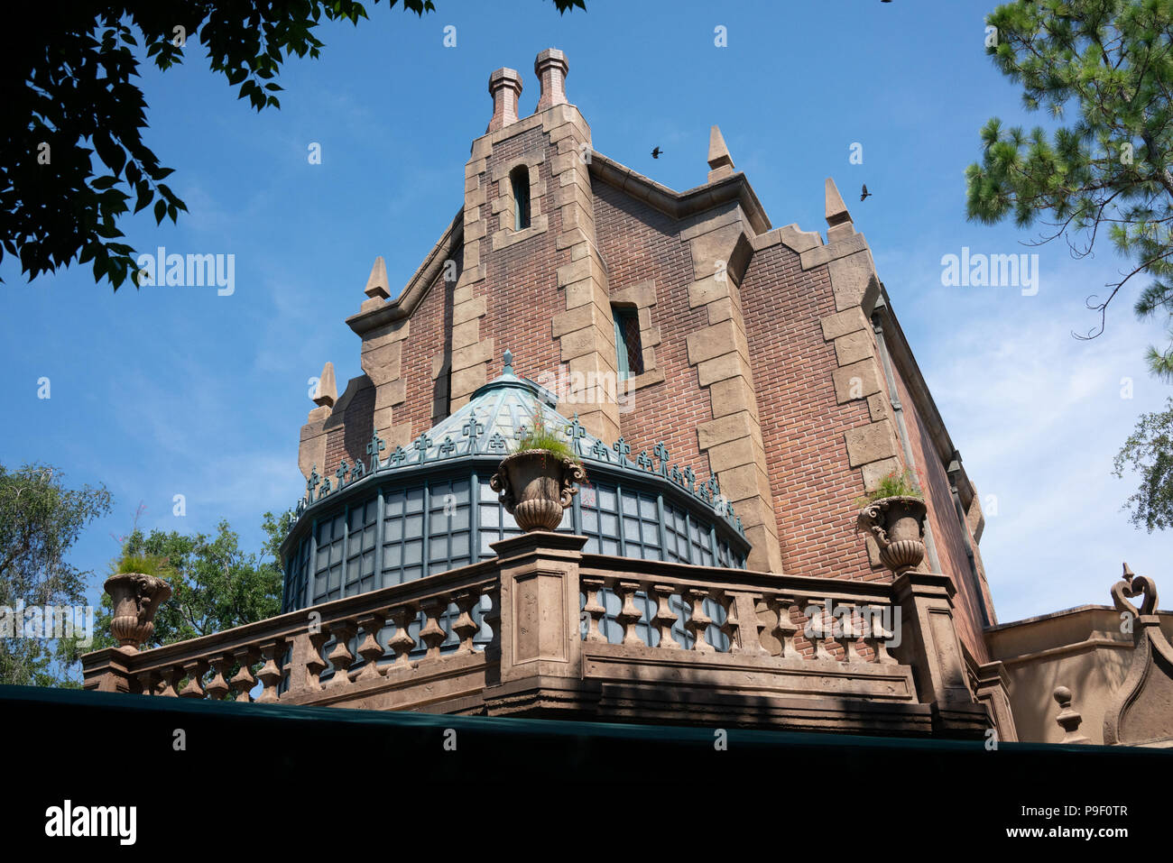 Orlando, FL, USA. 12th July, 2018. The Haunted Mansion, located in the ...