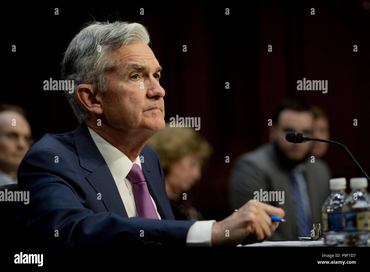 Washington, District of Columbia, USA. 17th July, 2018. Federal Reserve ...