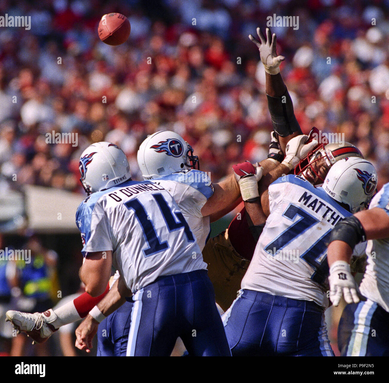 San Francisco, California, USA. 3rd Oct, 1999. San Francisco 49ers vs ...