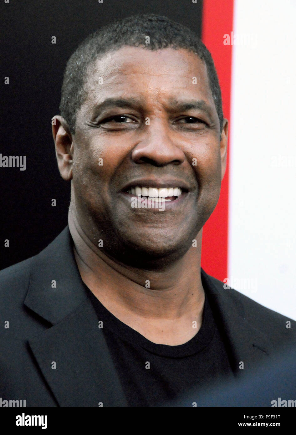 Los Angeles, California, USA. 17th July, 2018. Actor Denzel Washington ...