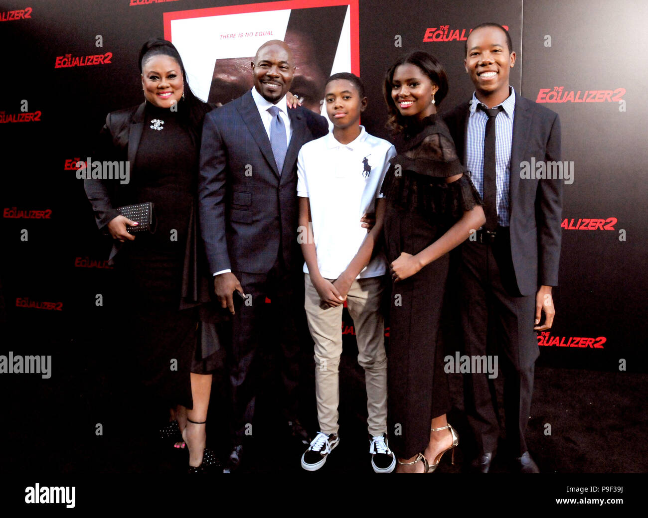 Los Angeles, California, USA. 17th July, 2018. (L-R) Actress Lela ...
