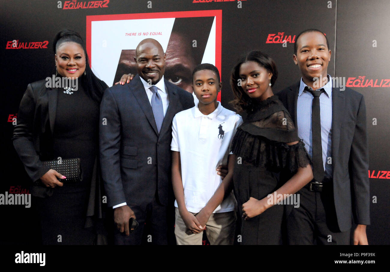 Los Angeles, California, USA. 17th July, 2018. (L-R) Actress Lela ...