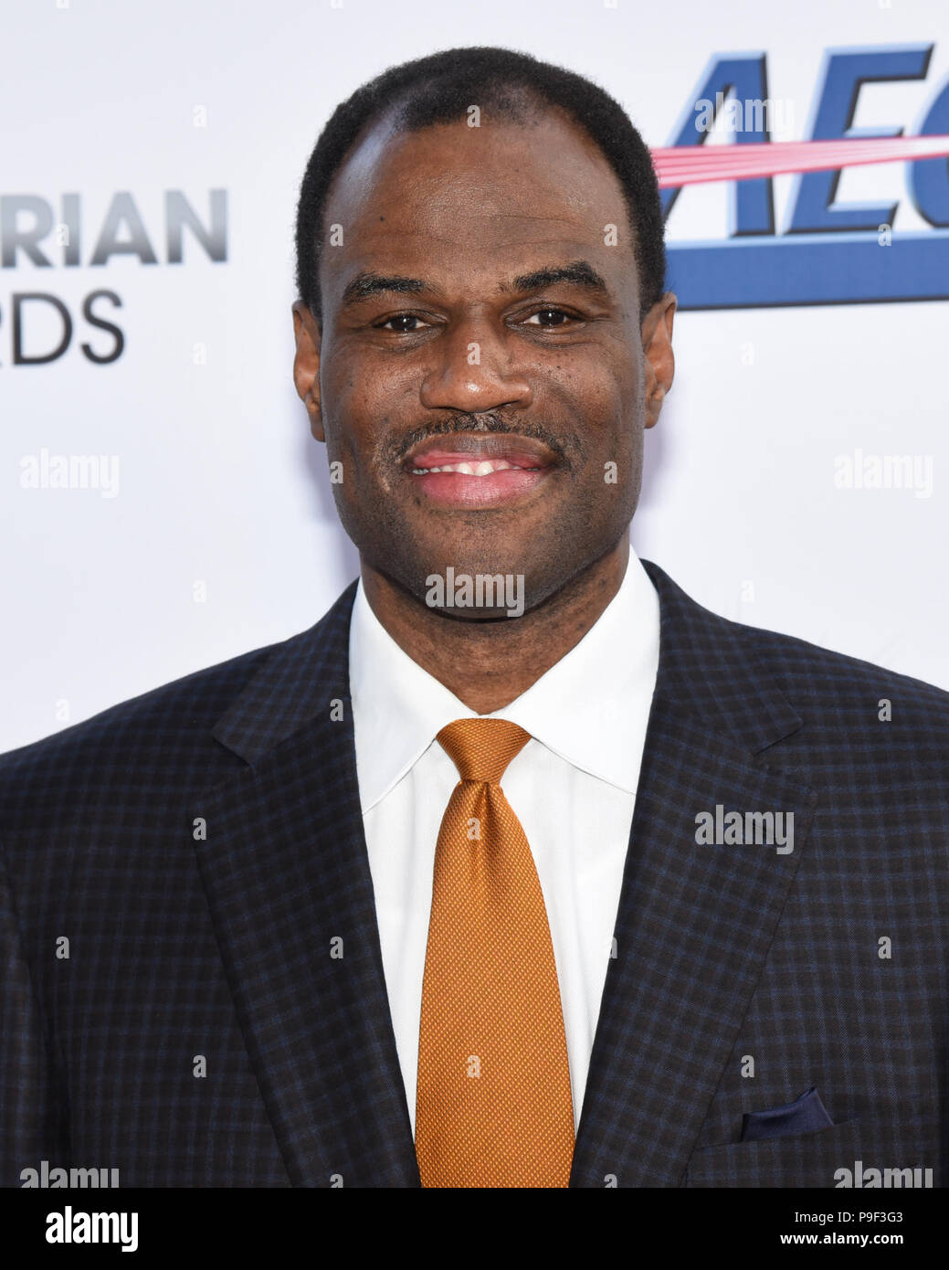 Los Angeles, California, USA. 17th July, 2018. DAVID ROBINSON attends ...