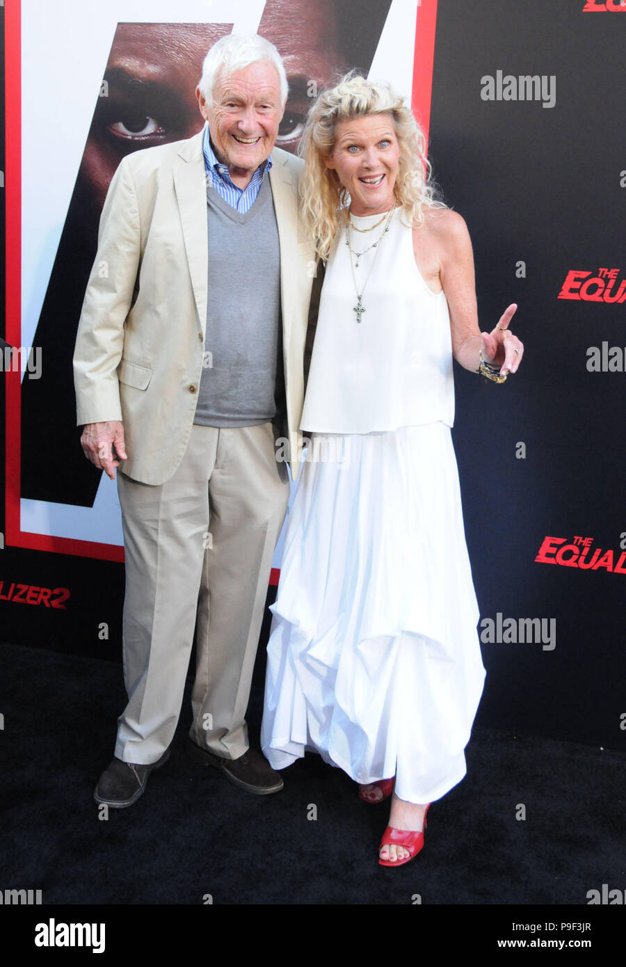 Los Angeles, California, USA. 17th July, 2018. (L-R) Actor Orson Bean ...