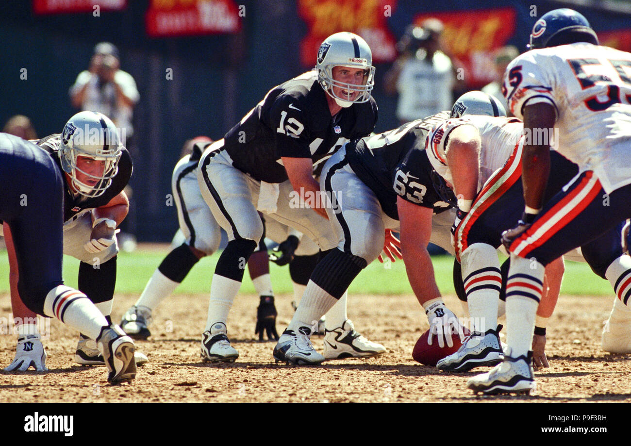 Oakland, California, USA. 26th Sep, 1999. Oakland Raiders vs. Chicago ...