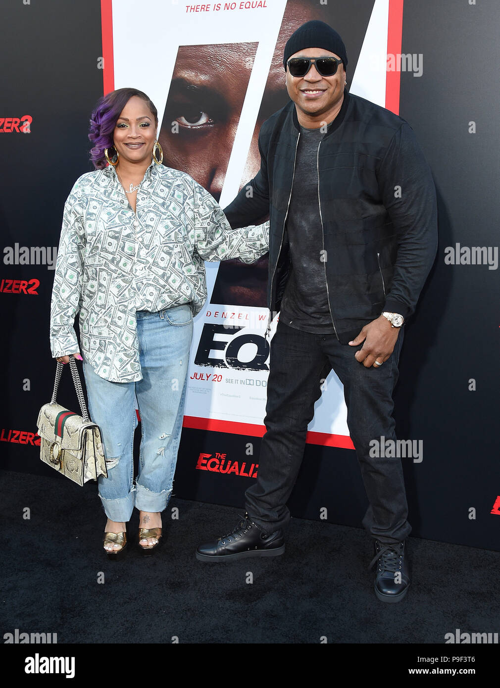 Hollywood, California, USA. 17th July, 2018. LL Cool J and Simone Smith ...