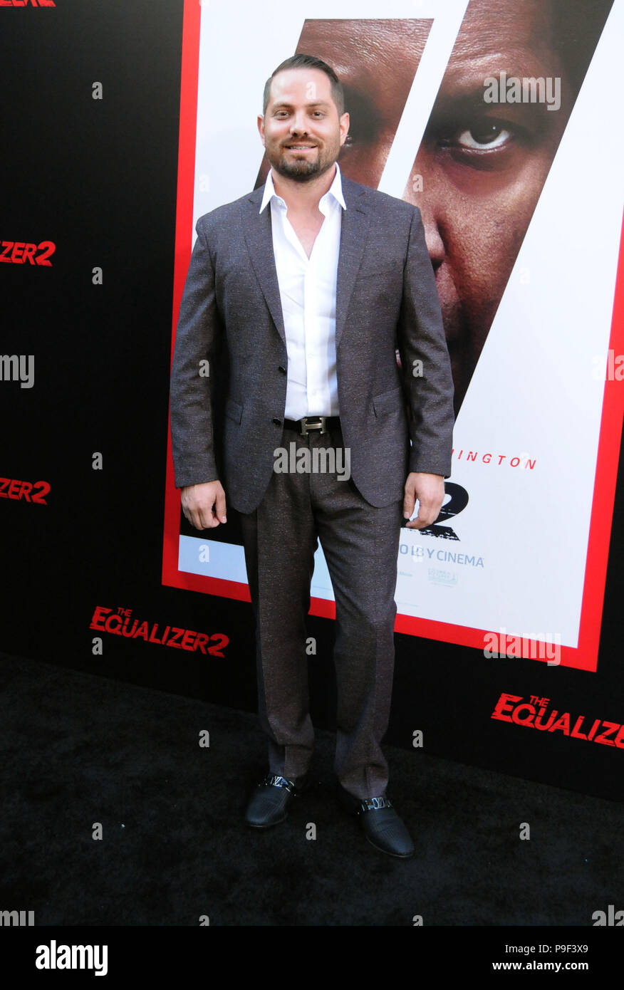 Los Angeles, California, USA. 17th July, 2018. Singer Jorge Gaxiola of ...
