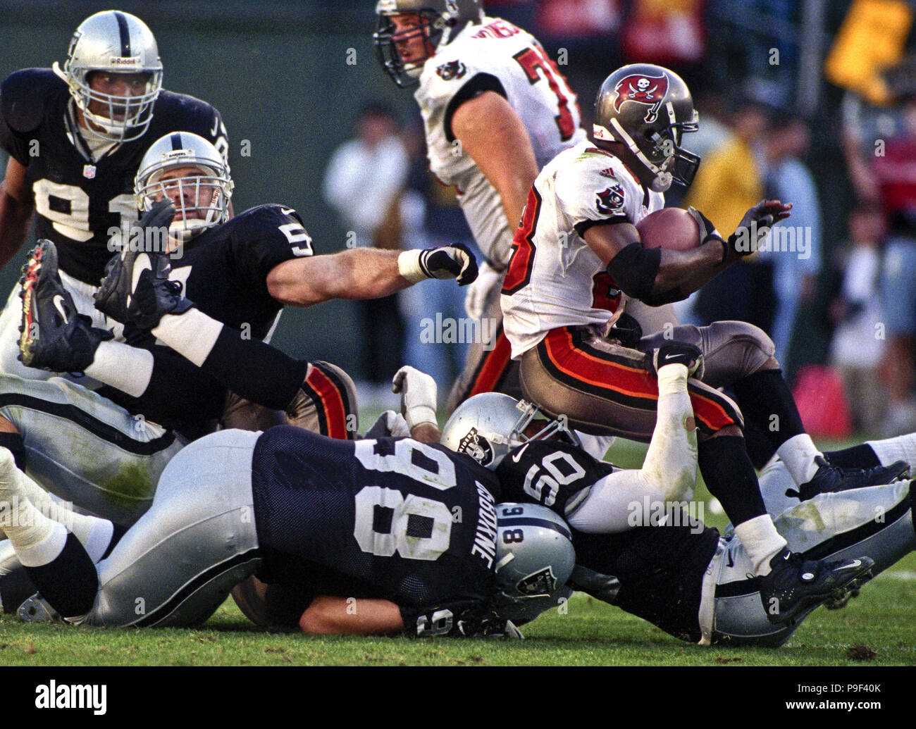 Oakland, California, USA. 19th Dec, 1999. Oakland Raiders vs. Tampa Bay ...