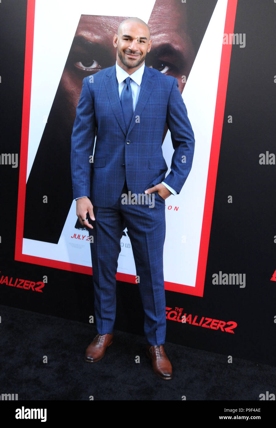Los Angeles, California, USA. 17th July, 2018. Actor Jay Hieron attends ...