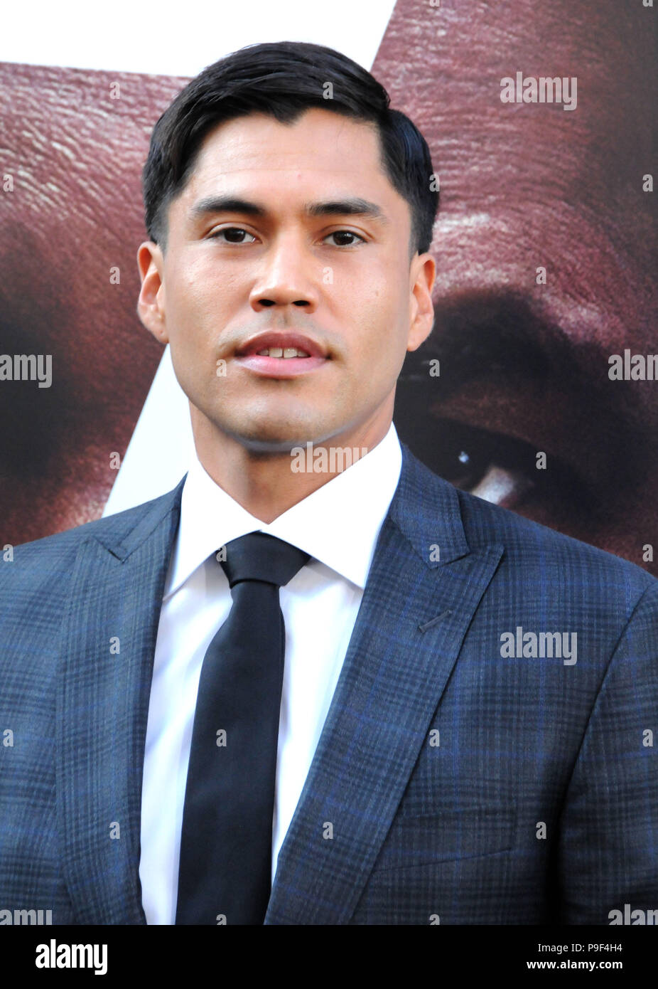 Los Angeles, California, USA. 17th July, 2018. Actor Martin Sensmeier ...