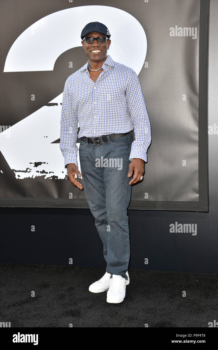 Los Angeles, USA. 17th July 2018. Wesley Snipes at the premiere for ...