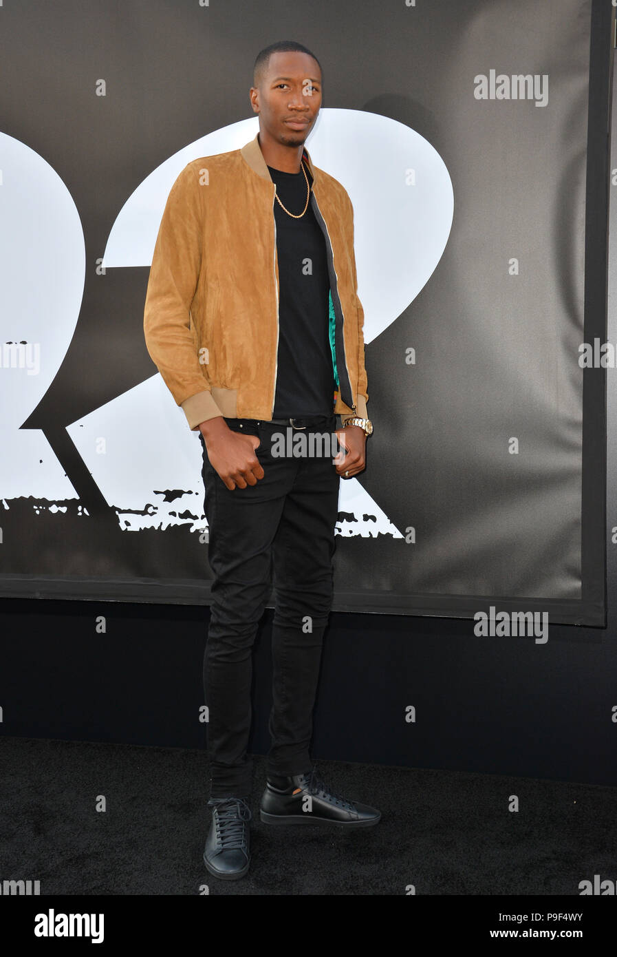 Los Angeles, USA. 17th July 2018. Wesley Johnson at the premiere for ...