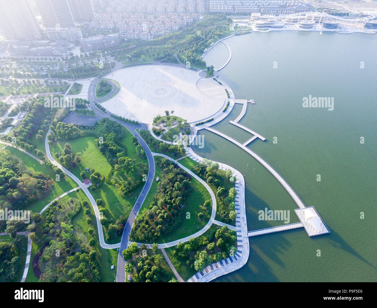 Rugao, Rugao, China. 18th July, 2018. Rugao, CHINA-Aerial photography ...