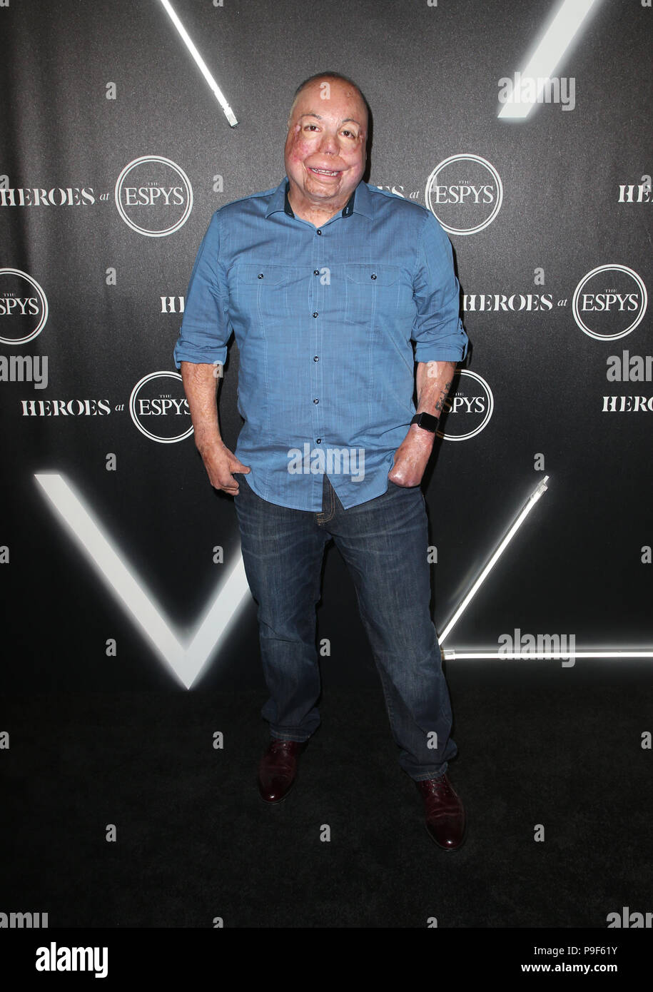 LOS ANGELES, CA - JULY 17: Israel Del Toro, at ESPN's HEROES At THE ...