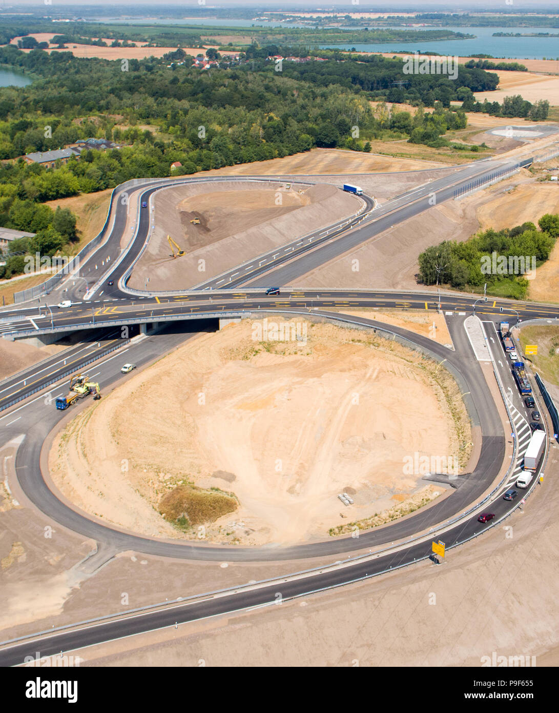 Motorway a72 hi-res stock photography and images - Alamy