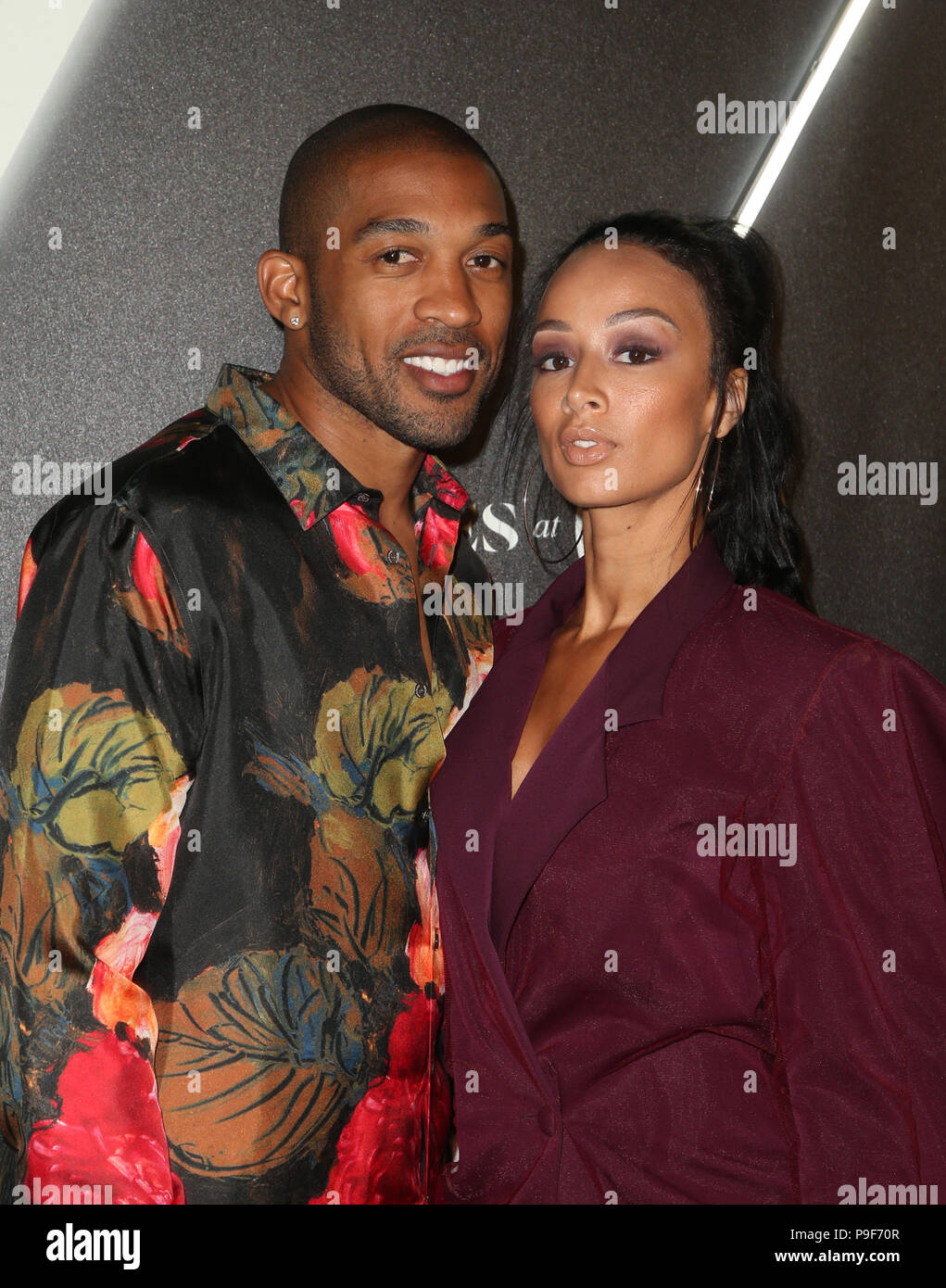 Los Angeles, Ca, USA. 17th July, 2018. Orlando Scandrick, Draya Michele ...
