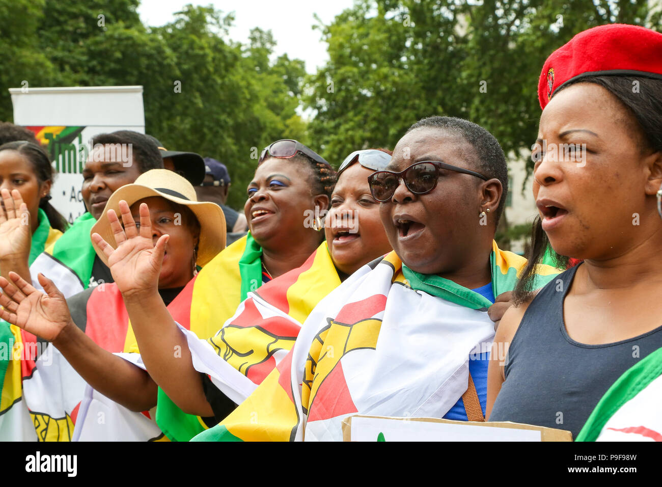 Members of the zimbabwean community hi-res stock photography and images ...