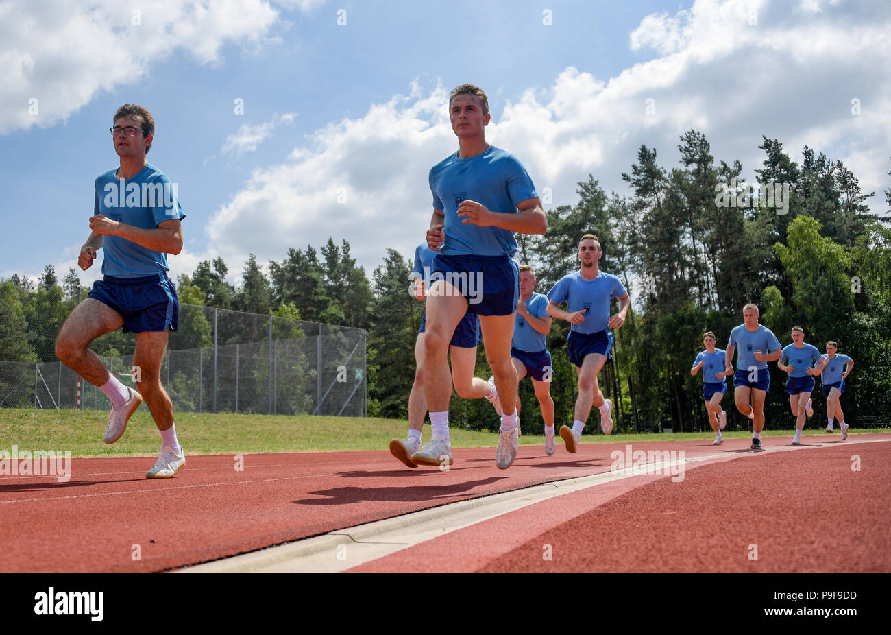 Hagenow, Germany. 18th July, 2018. Soldiers from the Panzergrenadier ...