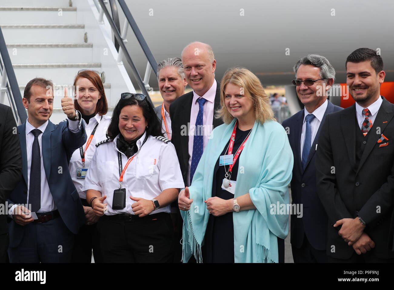 Easyjet took official delivery of its first Airbus A321neo in the ...