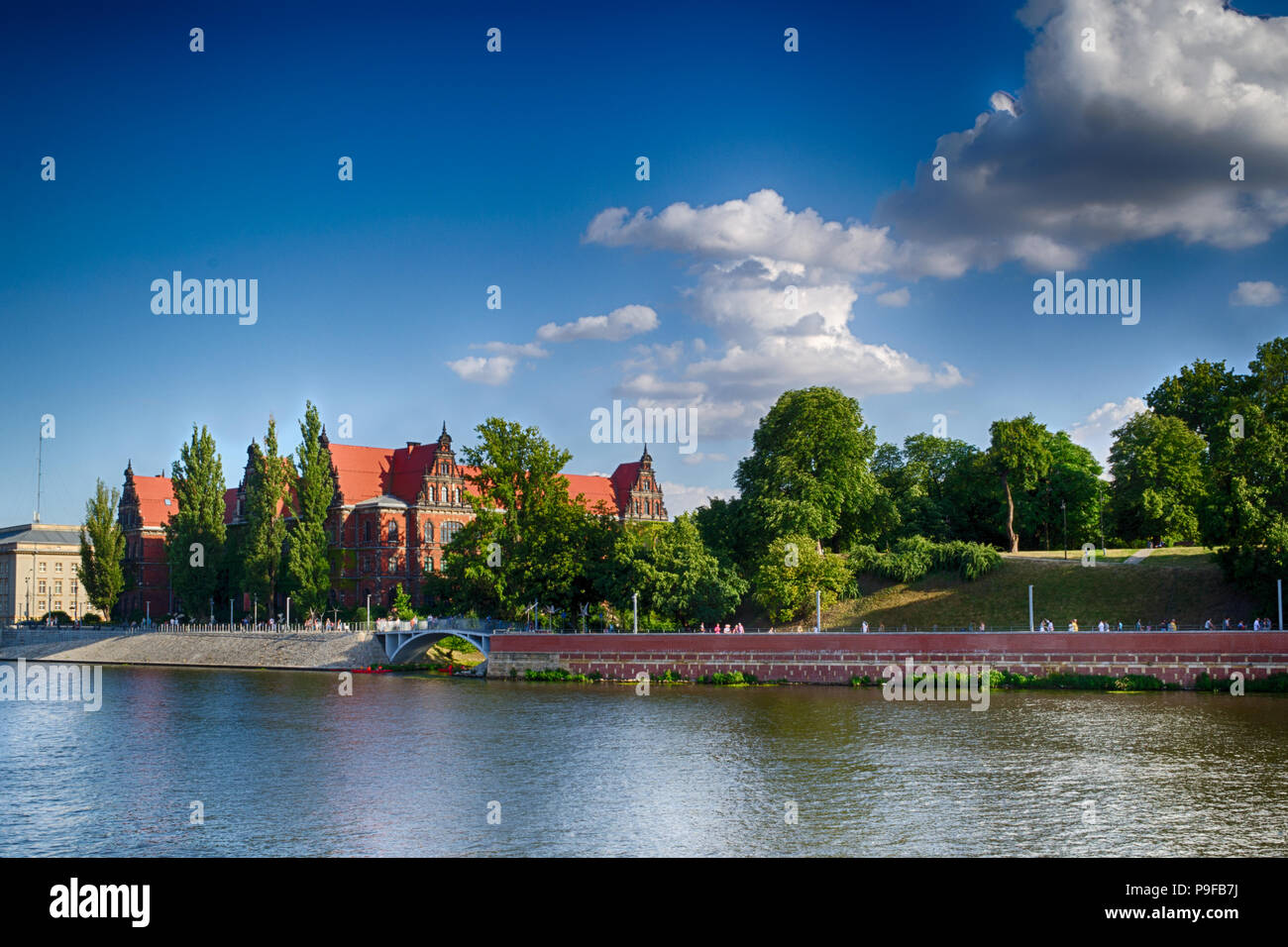 Historic architecture of the city of Wroclaw, Poland Stock Photo - Alamy