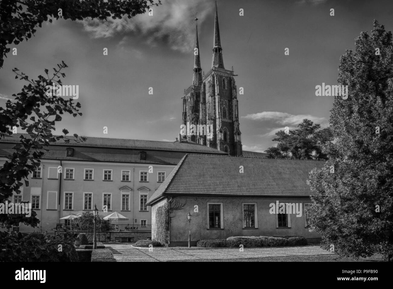 Historic architecture of the city of Wroclaw, Poland Stock Photo - Alamy