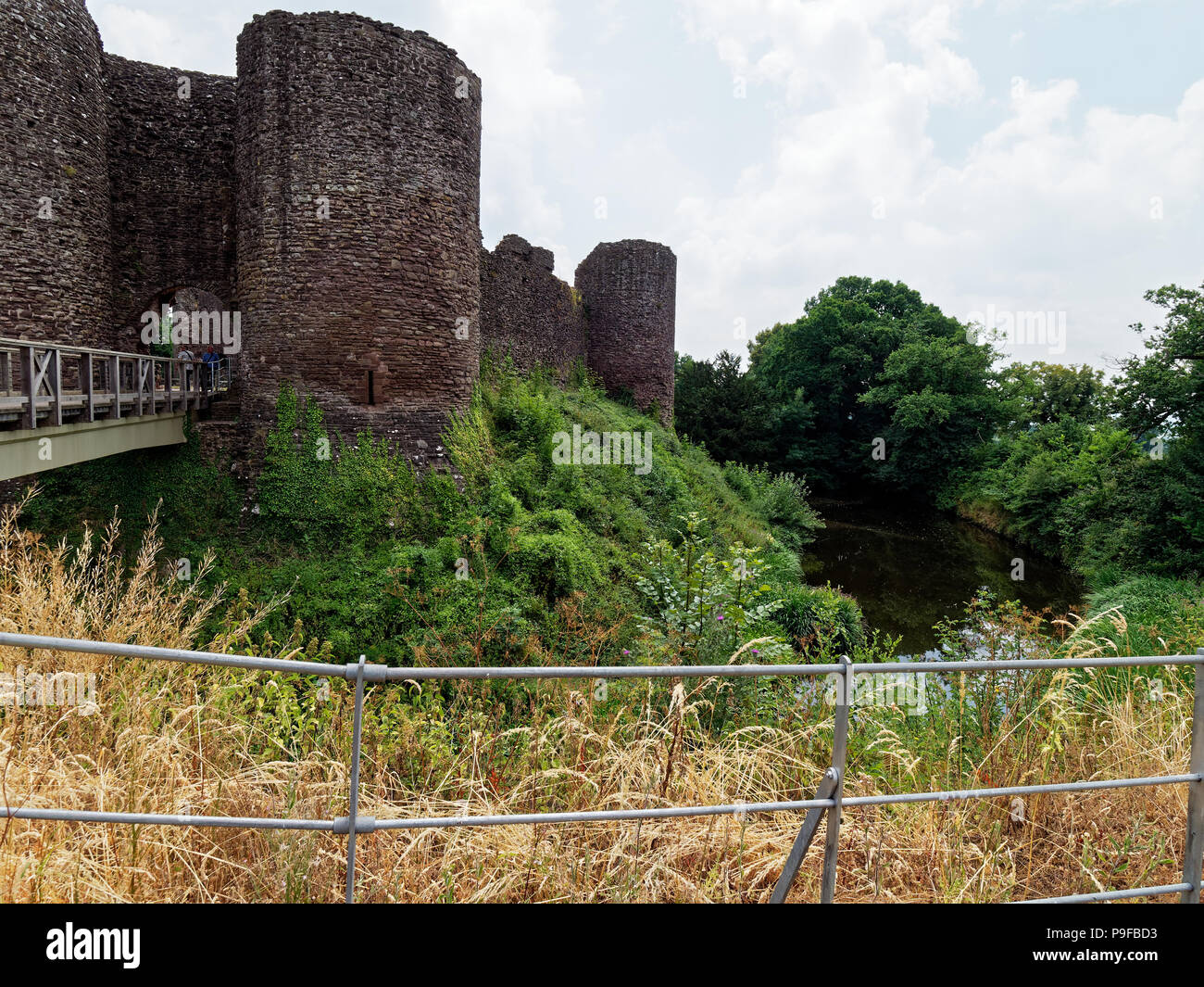 White Castle Monmouthshire. UK Stock Photo - Alamy