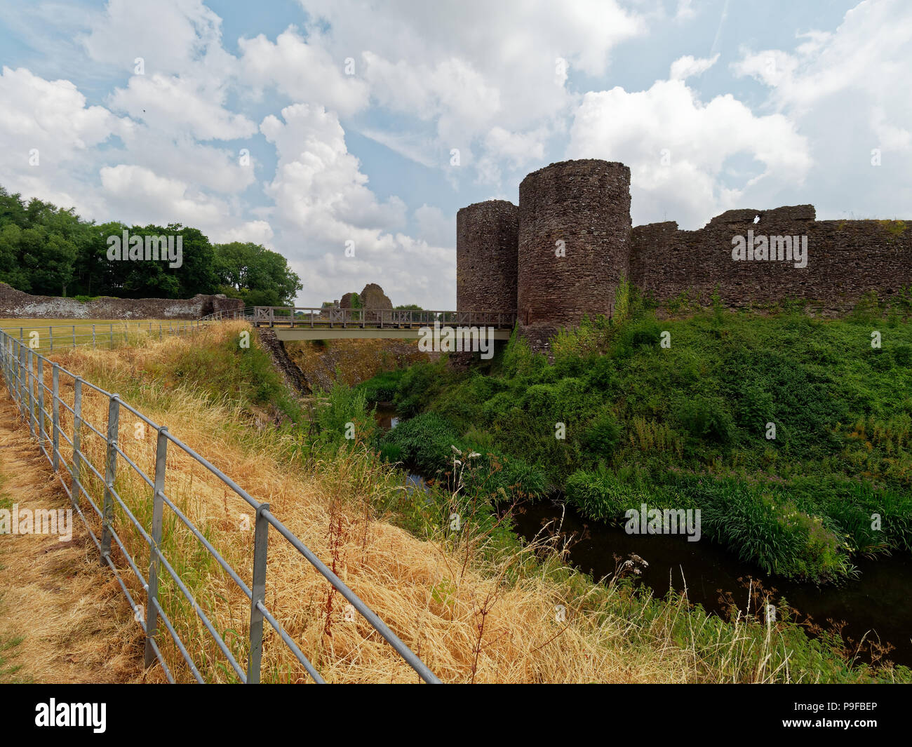 White Castle Monmouthshire. UK Stock Photo - Alamy