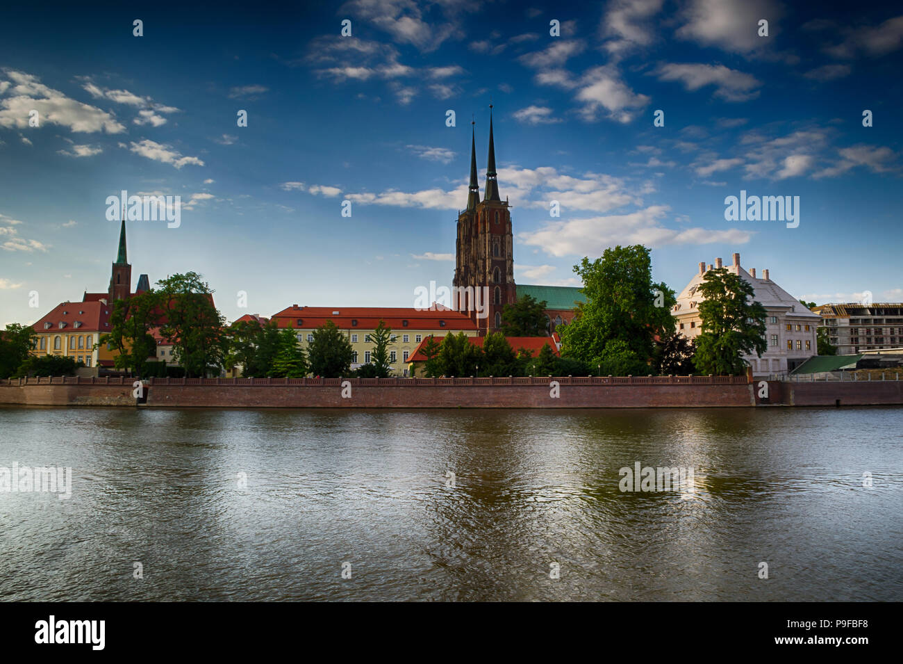 Historic architecture of the city of Wroclaw, Poland Stock Photo - Alamy