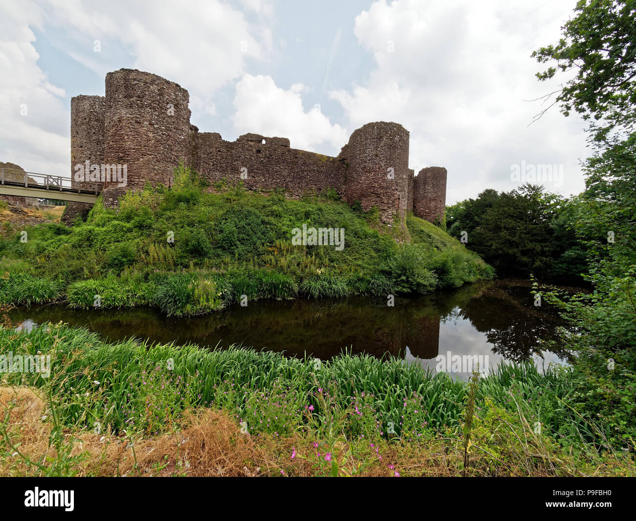 White Castle Monmouthshire. UK Stock Photo - Alamy