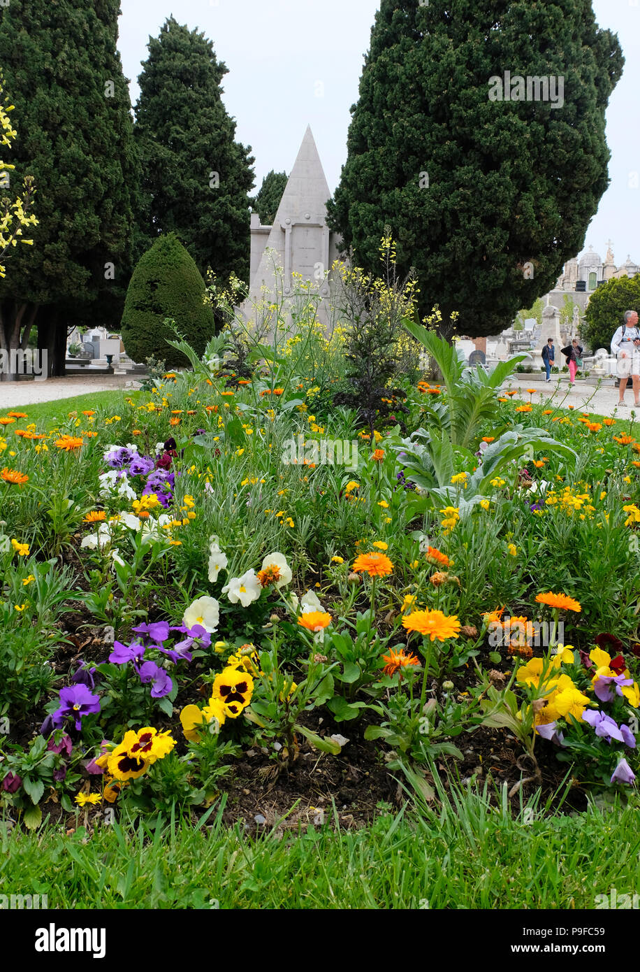 Nice, France. Pyramid memorial monument erected after the Nice Opera ...