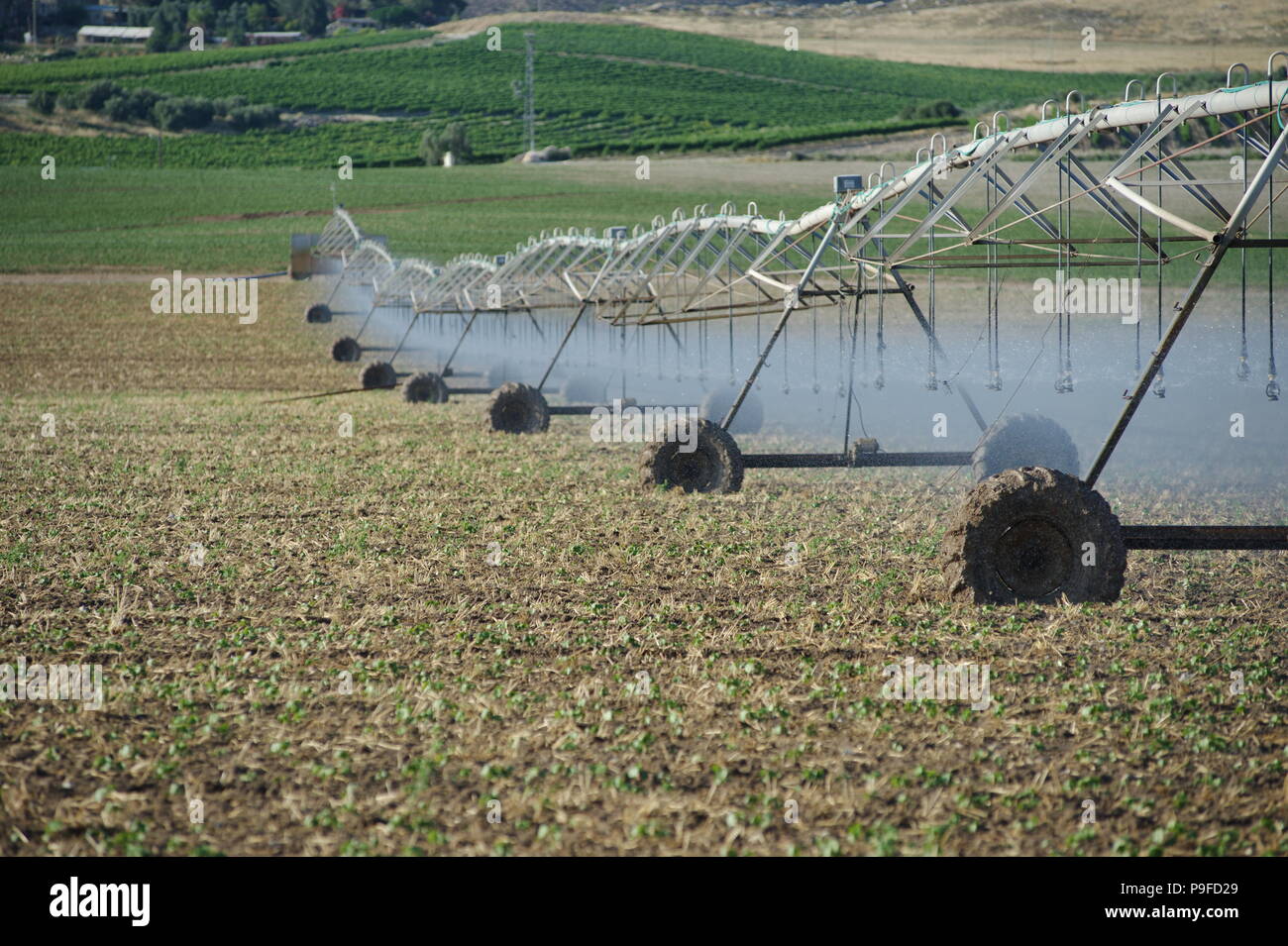 Irrigation water wheel hi-res stock photography and images - Alamy