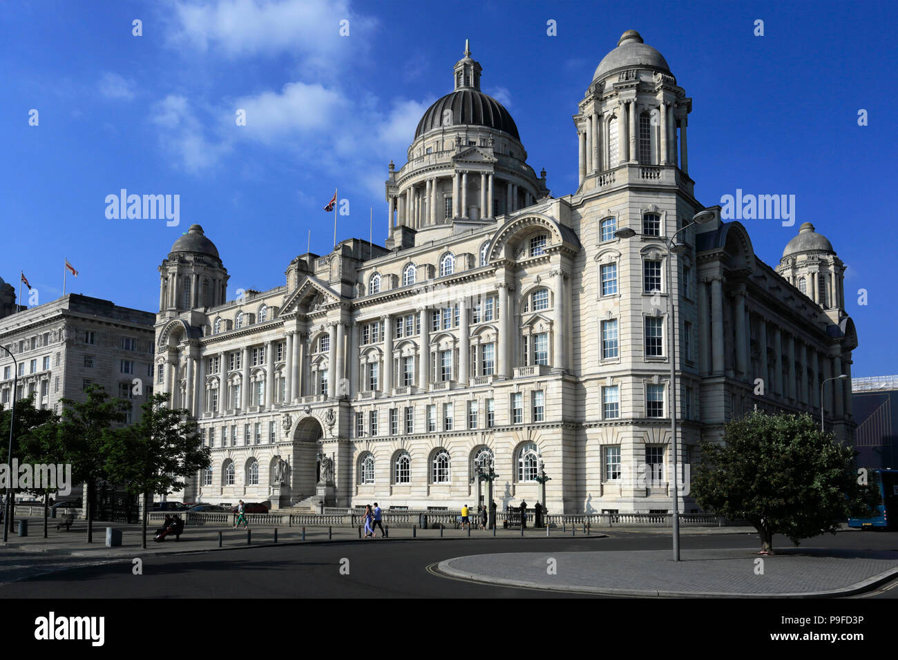 The Port of Liverpool Building, George's Parade, Pier Head, UNESCO ...