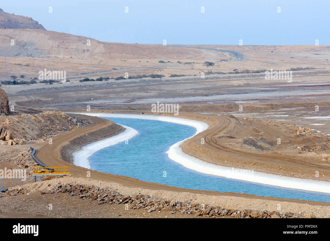 The dead sea drying, Israel Stock Photo - Alamy