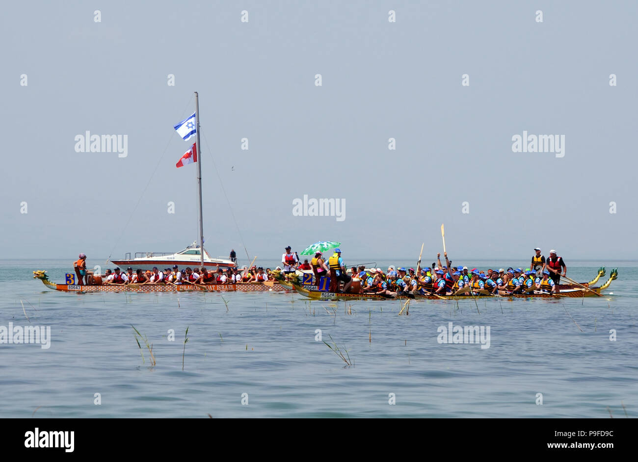 Dragon boat oars asia hi-res stock photography and images - Alamy