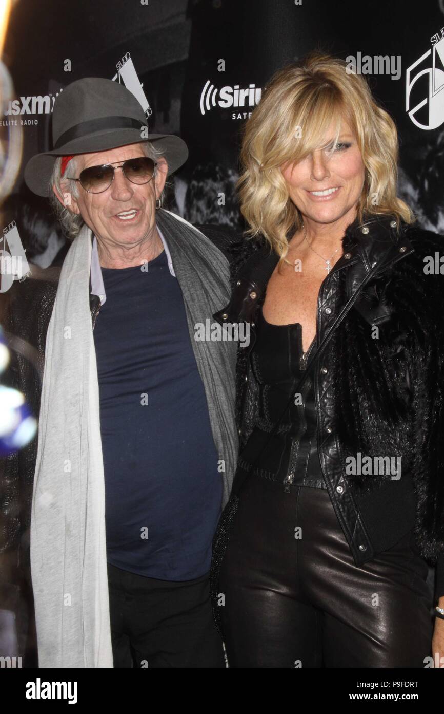 Keith Richards and Patti Hansen at Sirius XM radio reopens Studio 54 ... Keith Richards and Patti Hansen at Sirius XM radio reopens Studio 54 ...