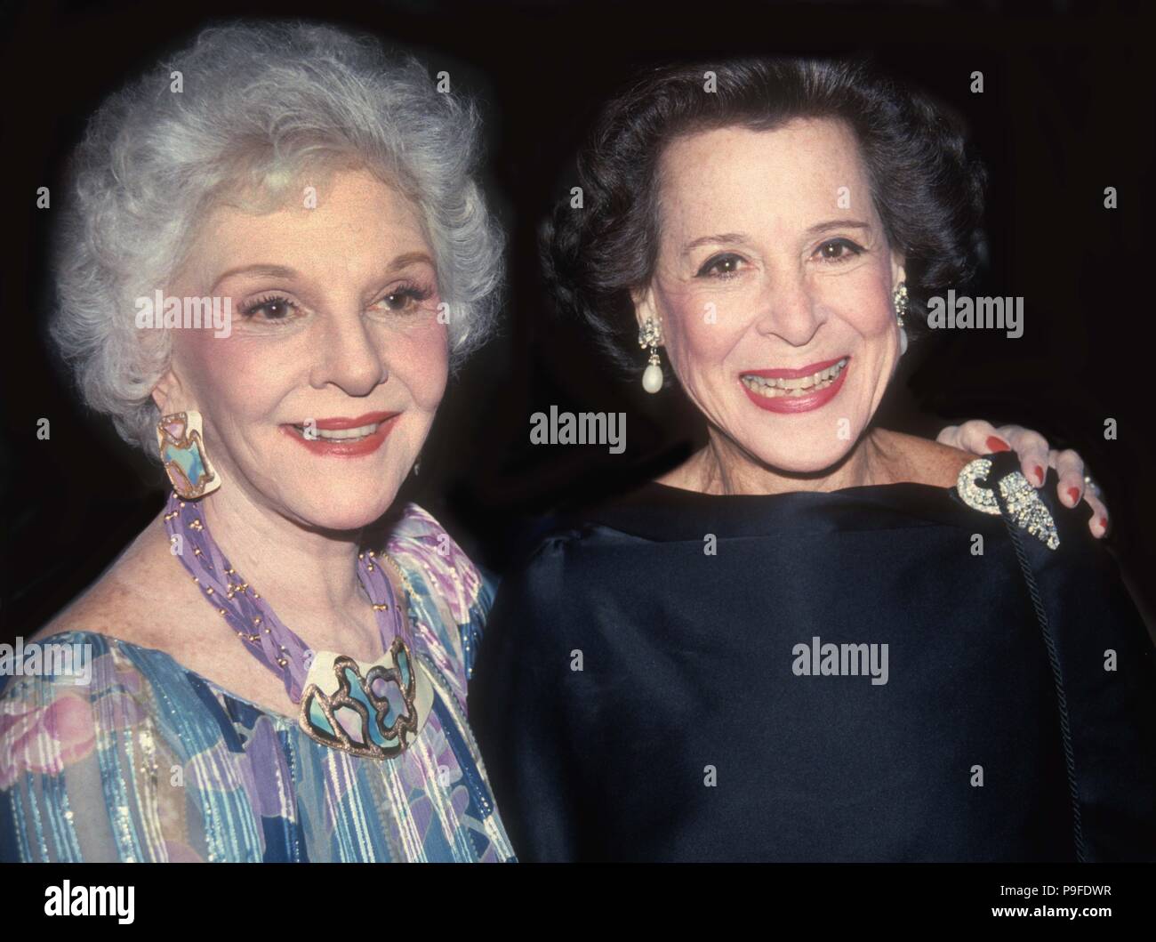 Mary Martin and Kitty Carlisle Hart 1984 Photo By Adam Scull/PHOTOlink ...