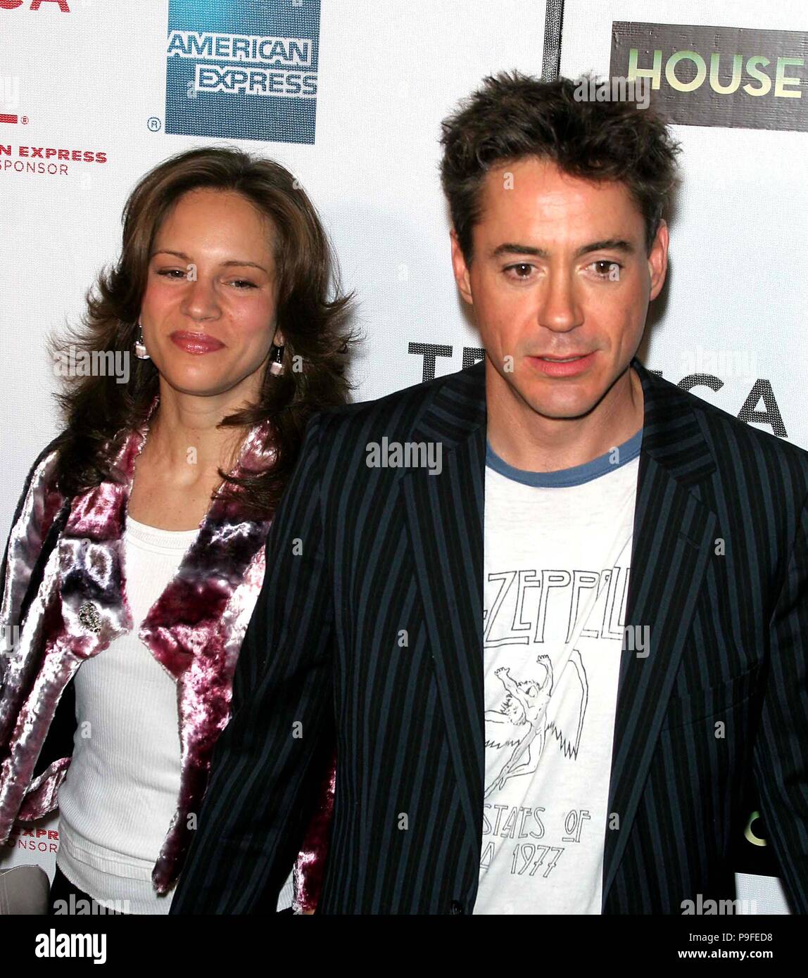 Robert Downey Jr. and Susan Levine 2005 Photo By John Barrett/PHOTOlink ...