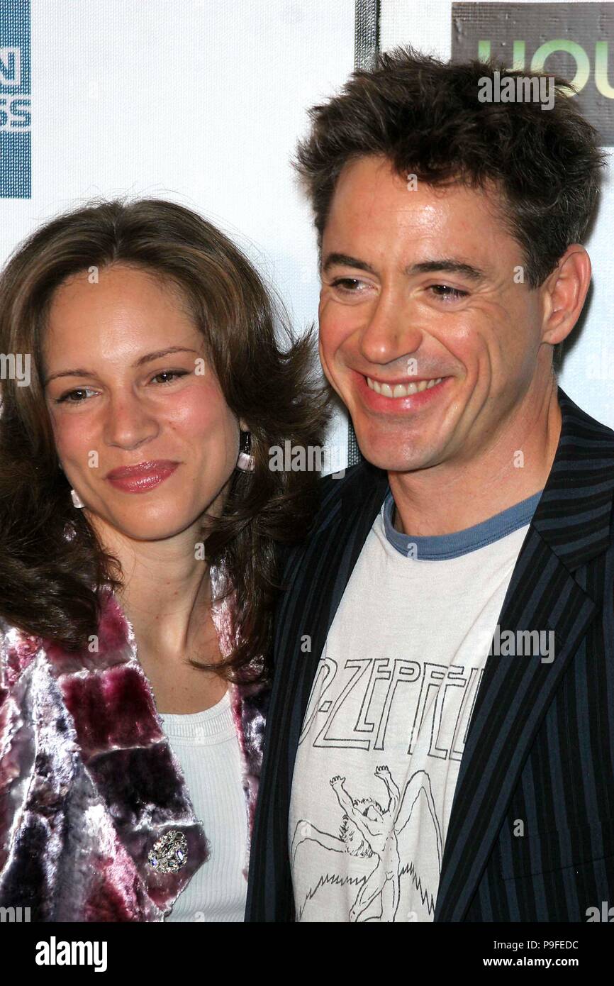 Robert Downey Jr. and Susan Levine 2005 Photo By John Barrett/PHOTOlink ...