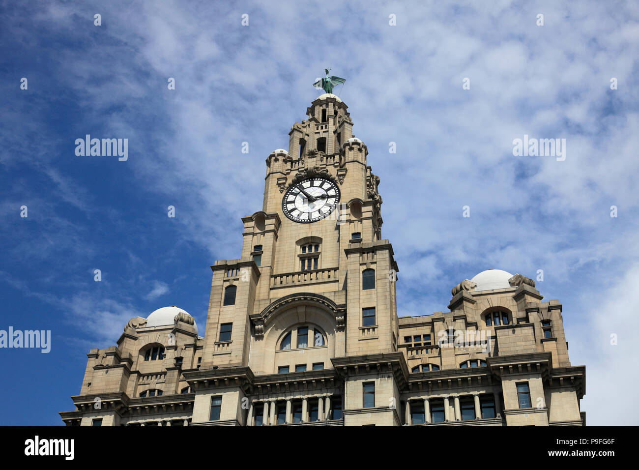 Royal Liver Building, George's Parade, Pier Head, UNESCO World Heritage ...