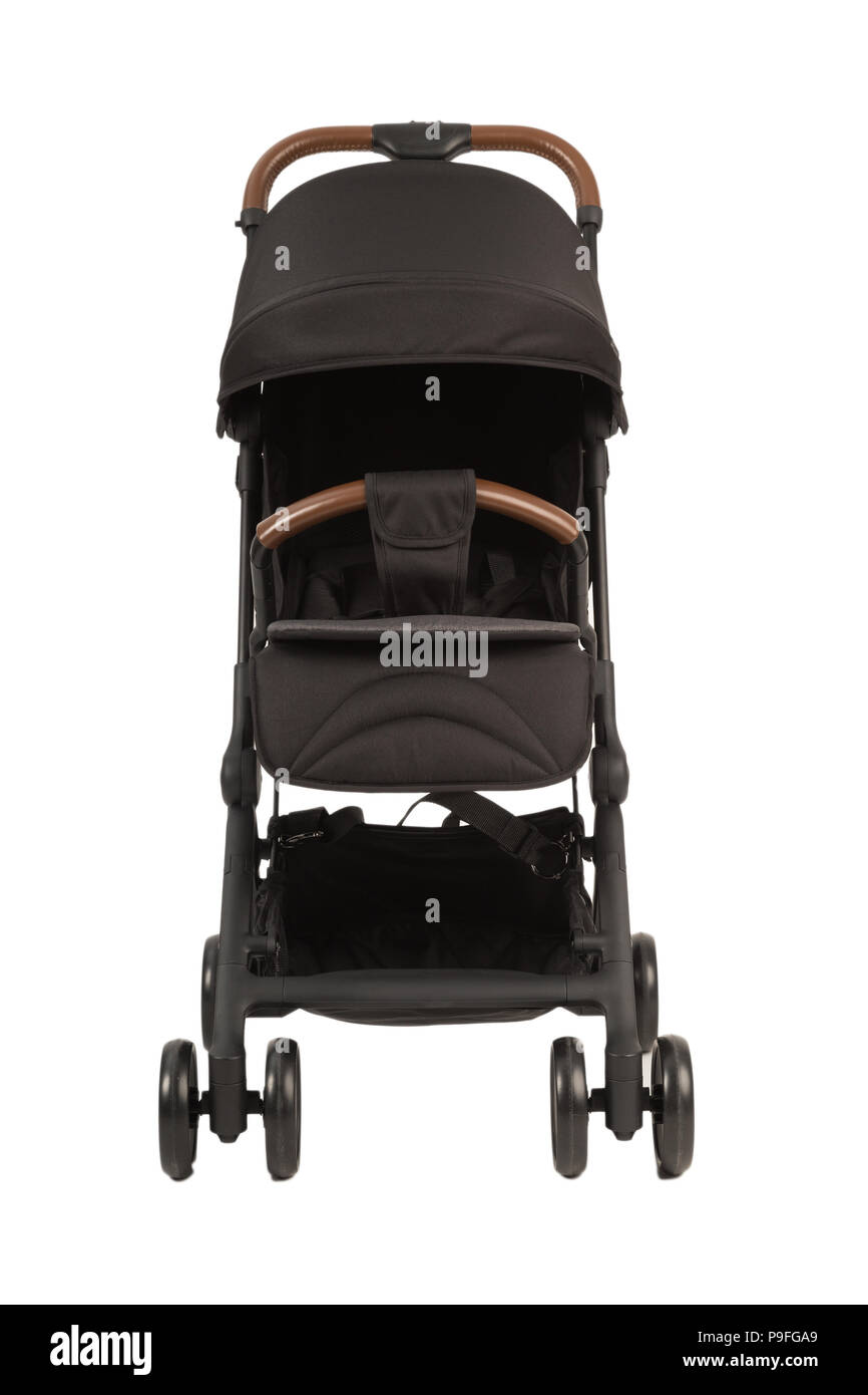 A stroller on a white background, modern design Stock Photo - Alamy