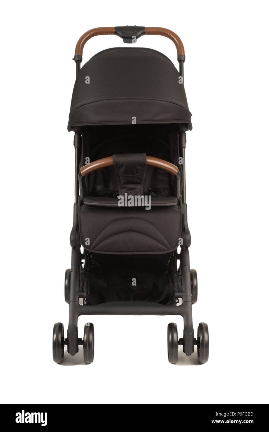 A stroller on a white background, modern design Stock Photo - Alamy