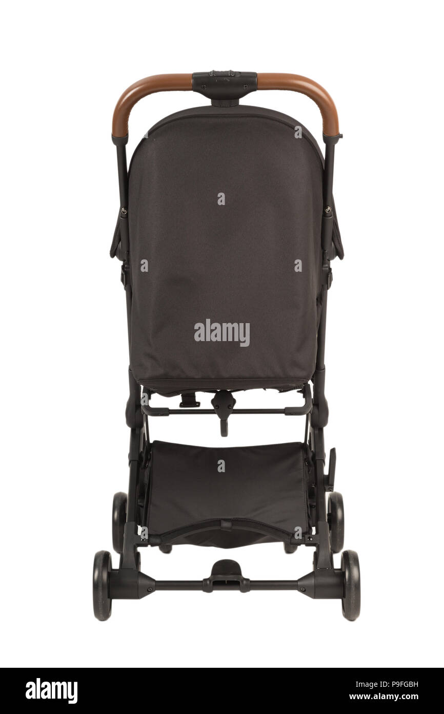 A stroller on a white background, modern design Stock Photo - Alamy