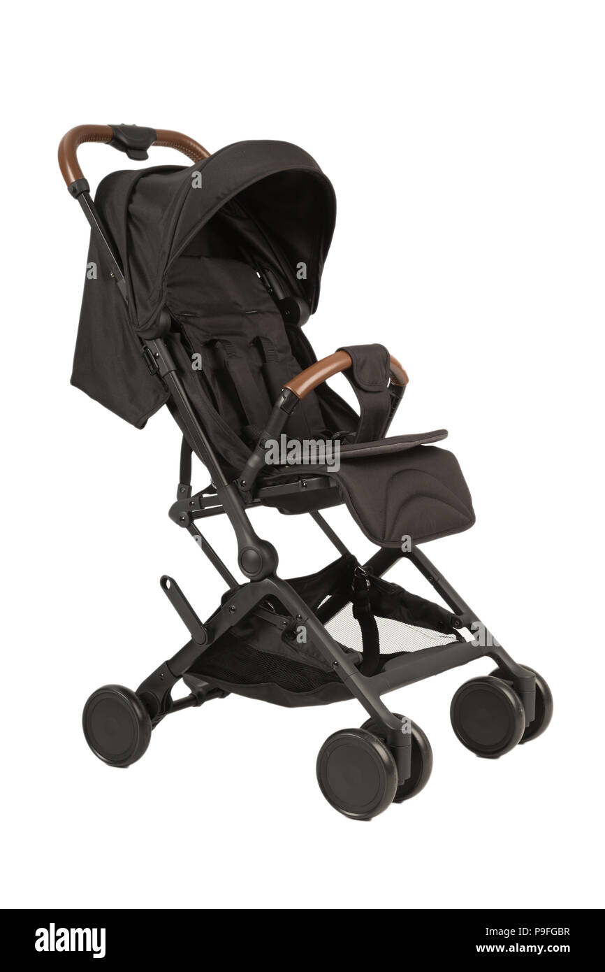 A stroller on a white background, modern design Stock Photo - Alamy