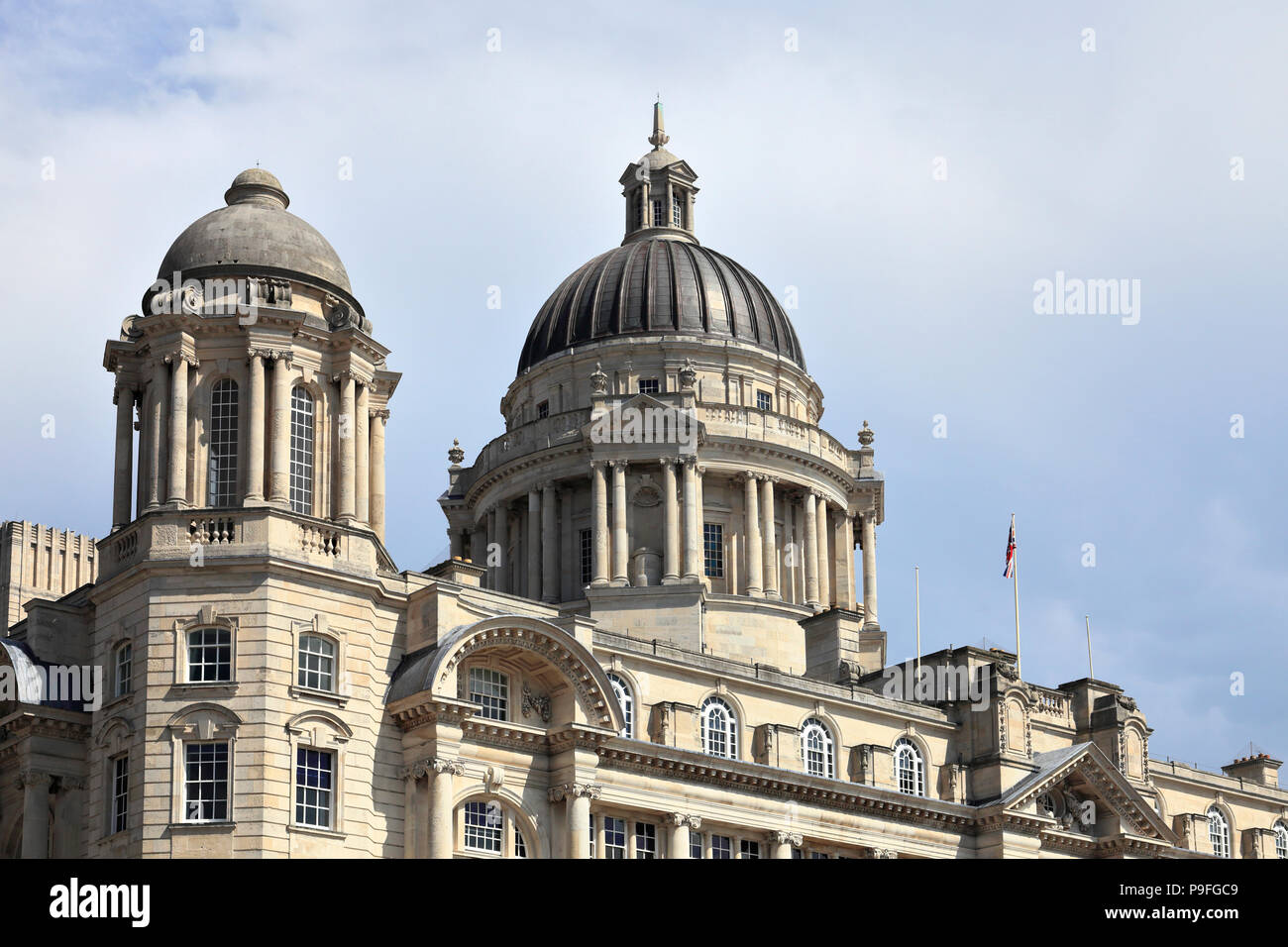 The Port of Liverpool Building, George's Parade, Pier Head, UNESCO ...