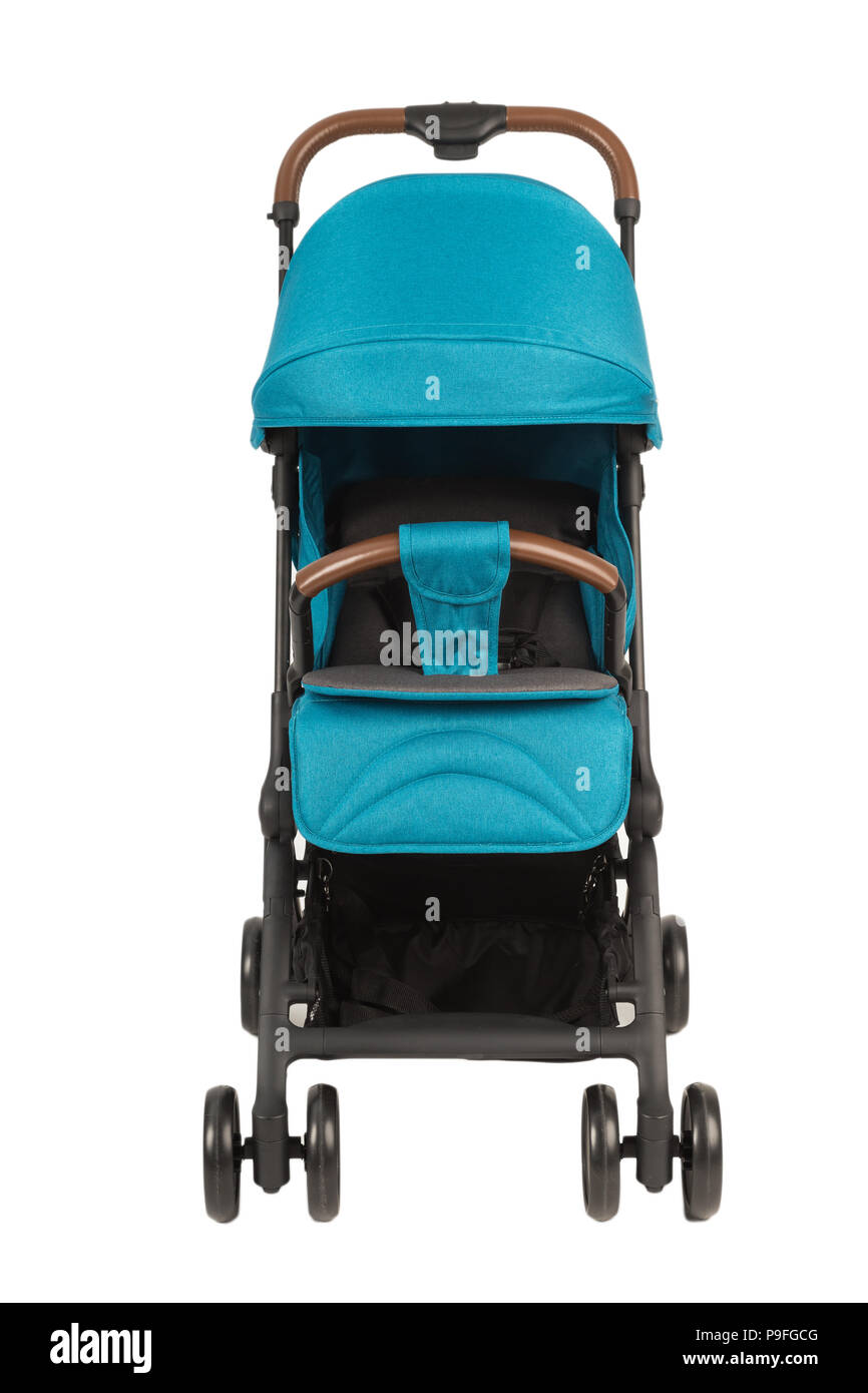 A stroller on a white background, modern design Stock Photo - Alamy