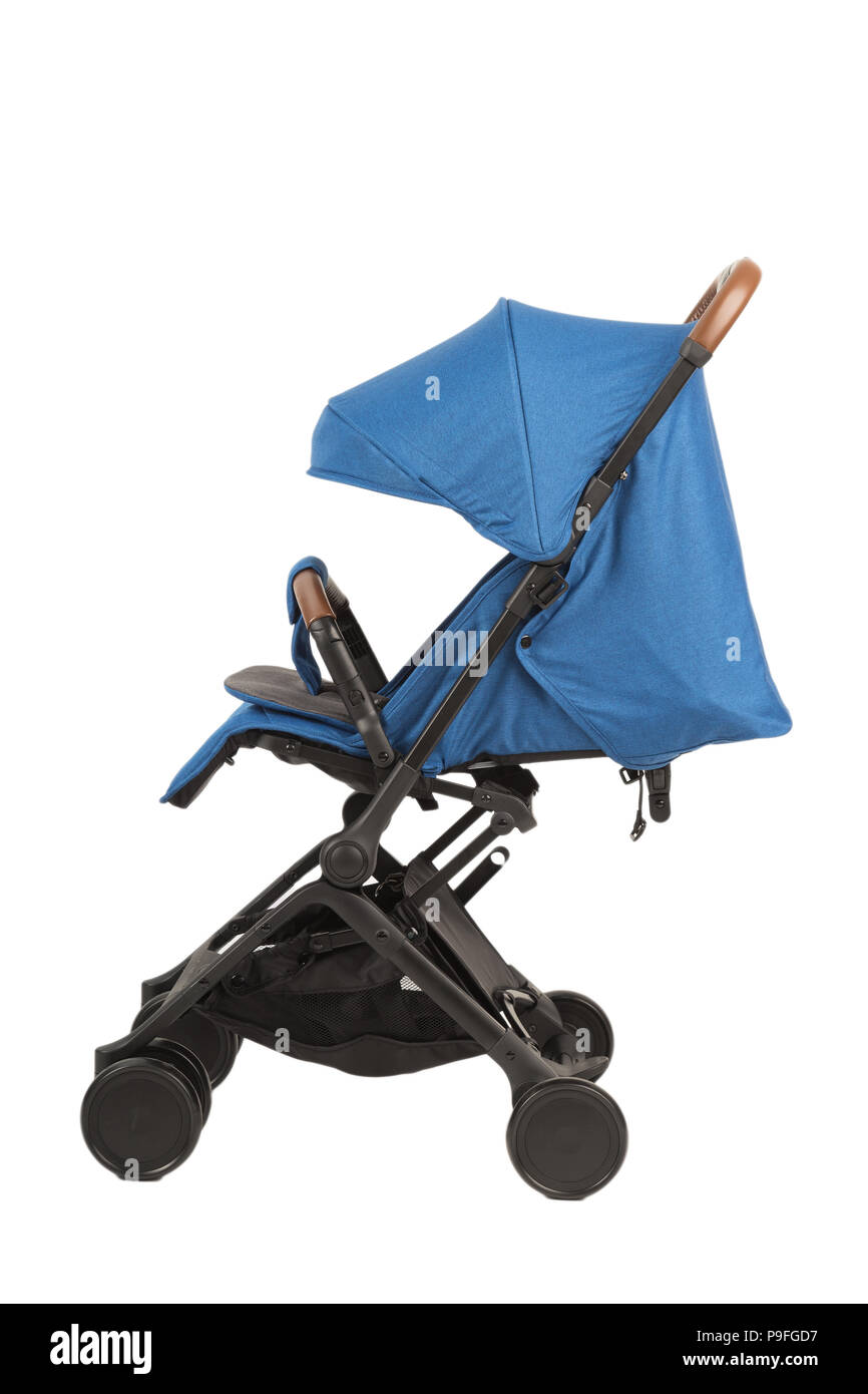 A stroller on a white background, modern design Stock Photo - Alamy