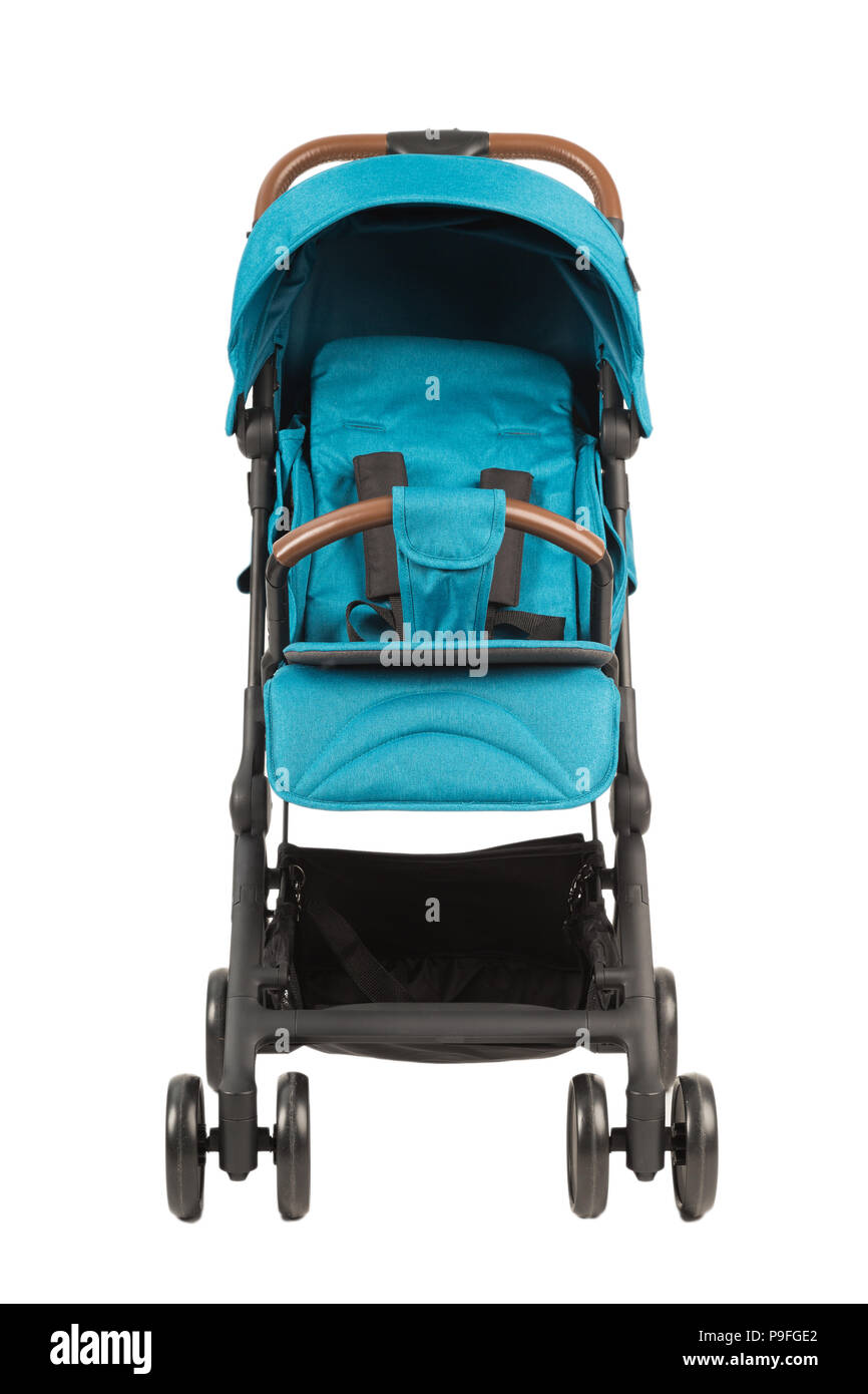 A stroller on a white background, modern design Stock Photo - Alamy