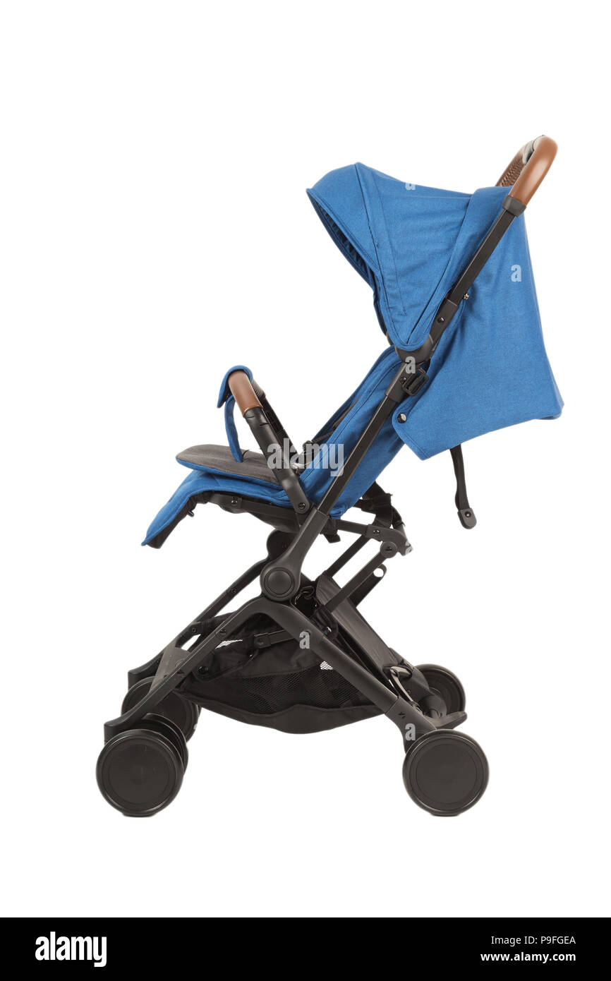 A stroller on a white background, modern design Stock Photo - Alamy
